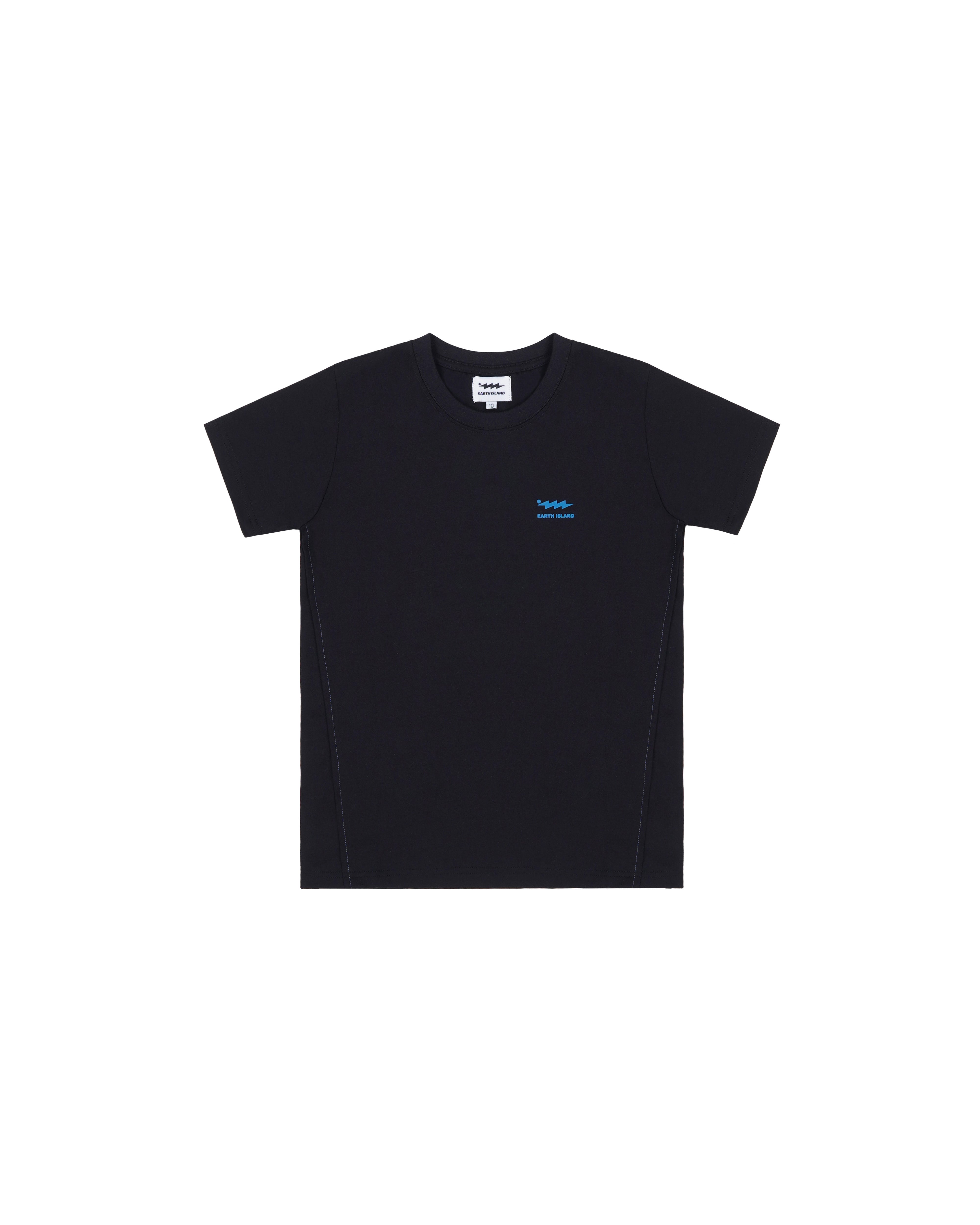 Youth Basic Tee - Black / Blue – Earth Island